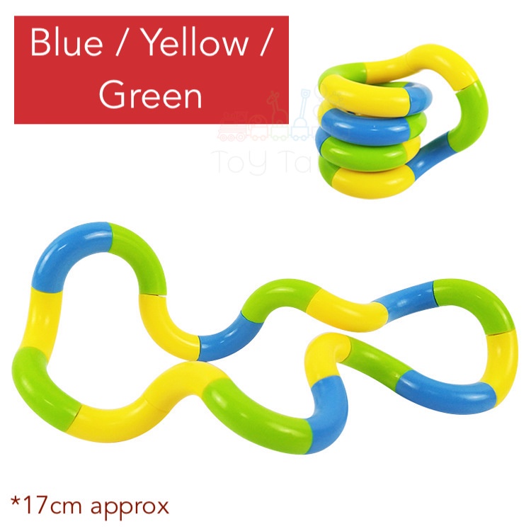 Fidget Tangle Toy 🍭 Shaping Worm Twisting Kids Tiktok Fidget Stress ...