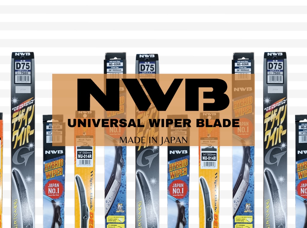 TAIHOAUTO NWB Wiper Set 20"+14" for Toyota Vios NCP42 Wiper Vios NCP42 Made In Japan | Shopee ...