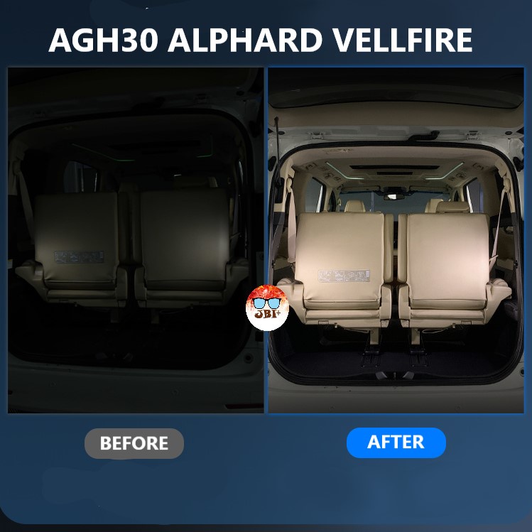 JBI PLUS Toyota Alphard Vellfire AGH30 Rear Trunk LED Light 2015-2022 ...