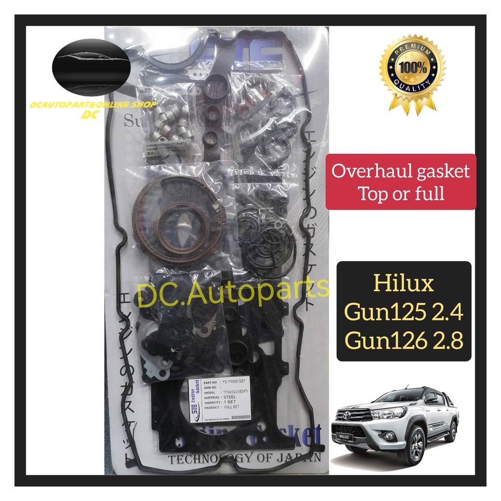 TOYOTA HILUX 2.4 2.8 GUN125 GUN126 1GD / 2GD-FTV TURBO ENGINE HEAD TOP ...