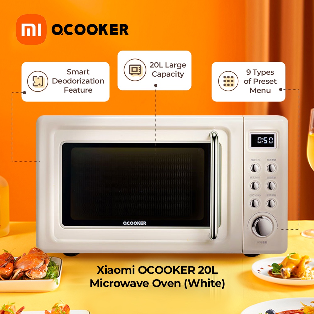 Xiaomi OCOOKER 20L Microwave Oven (20L Large Capacity , Child Lock ...