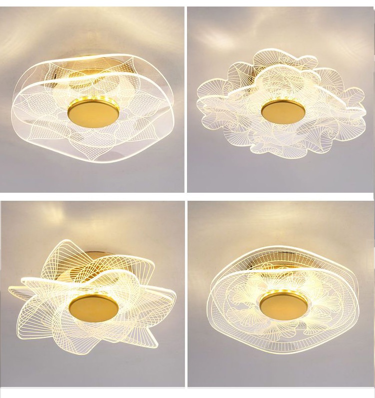 3 Colour Modern Creative Ceiling Light Led Porch Entry Home Minimalist ...