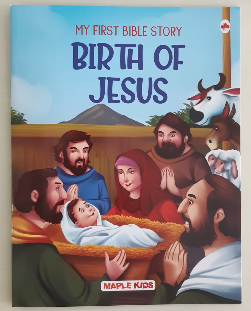 (Set of 5 Books) My First Bible Stories Books for Kids Age 3 to 8 ...