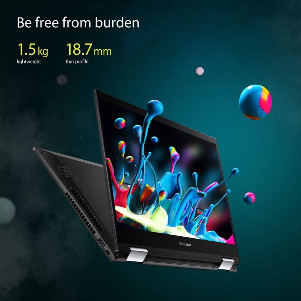 ASUS VIVOBOOK FLIP 14 (TP470EA) i3-1115G4/8GB/512GB SSD/14” FHD/Touch ...