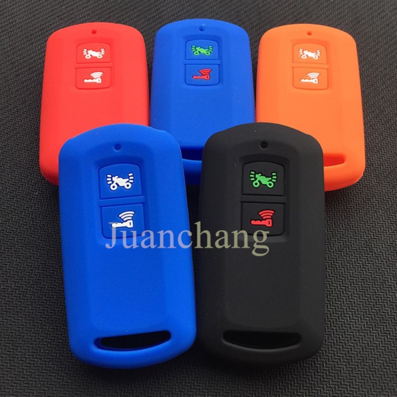2/3Button Silicone Motor Remote Key Fob Case For Honda PCX 150 Hybrid X ...