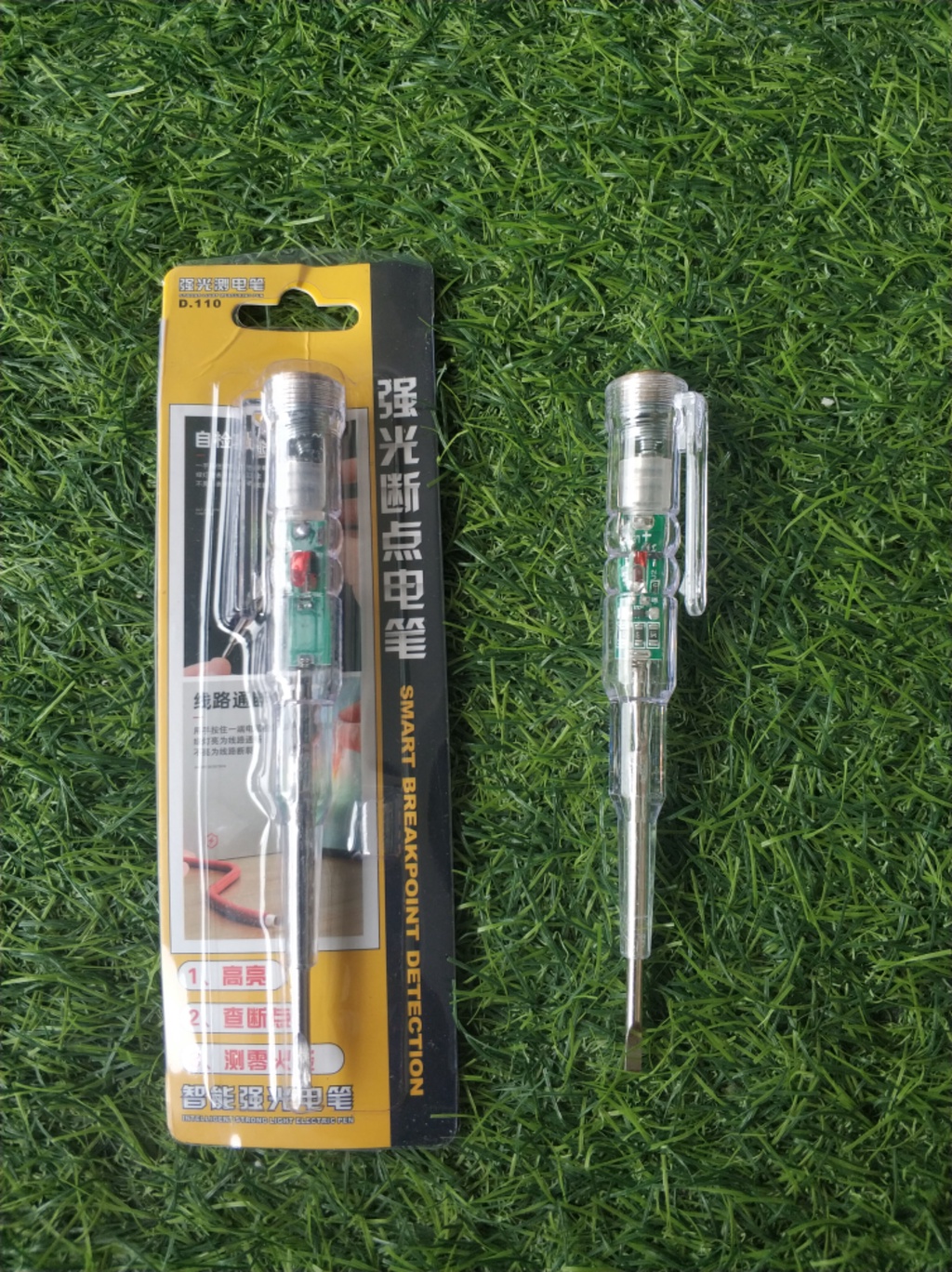 Intelligent Dual LED Super bright Test Pen Voltage Tester pen Smart ...