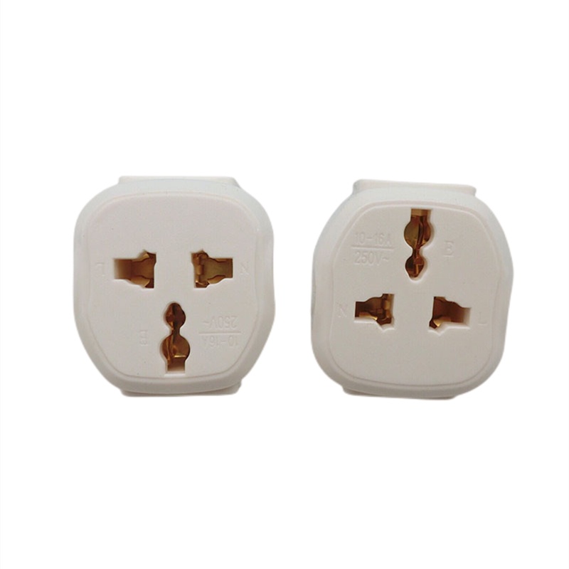 3 Way Universal Multiple Adapter 10-16A 3 Pin UK Plug Multi Adaptor ...