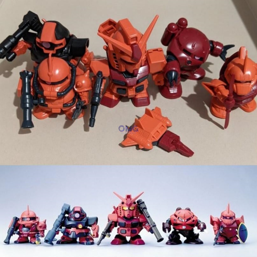 Bandai SDBB G Generation-F Char's Customize MS Collection 64113 SD Zaku ...