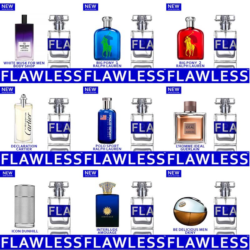 NEW NO 2 FLAWLESS™ Men EDP +Pure Scent™ 35ML/15ML Perfume Inspired polo ...