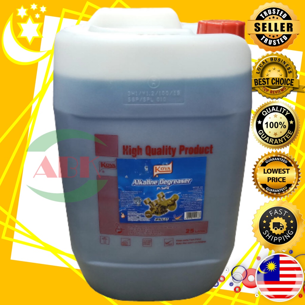 KOYA P-259 ALKALINE DEGREASER CLEANER BUANG MINYAK GRIS (20L) | Shopee ...