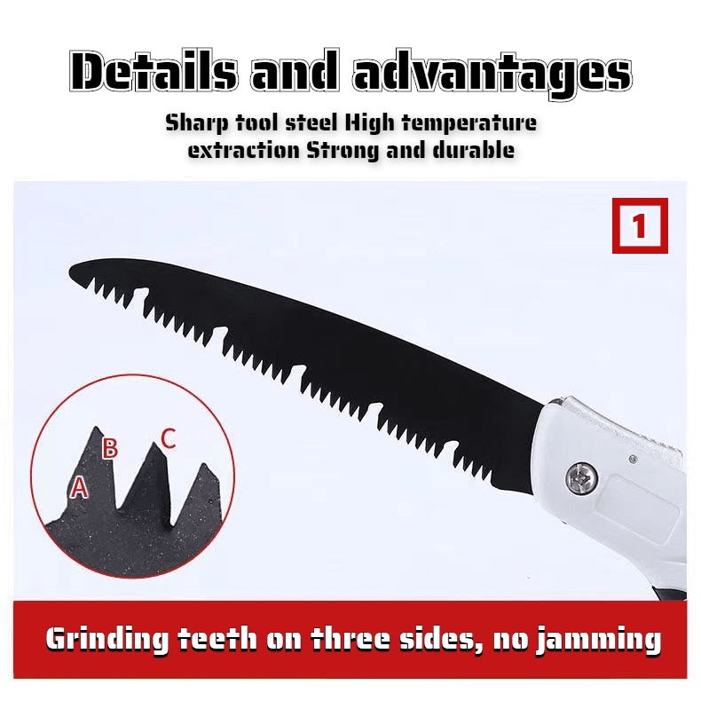 Pruning Saw Hand Saw 630MM（Malay Spot）Mini Lipat Saw Pokok Potong ...