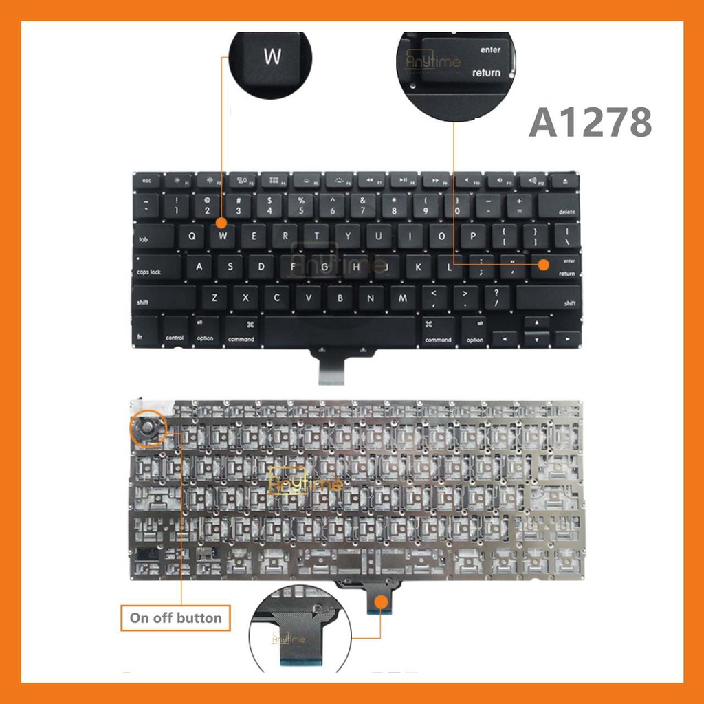 M A1278 A1322 keyboard laptop | Shopee Malaysia