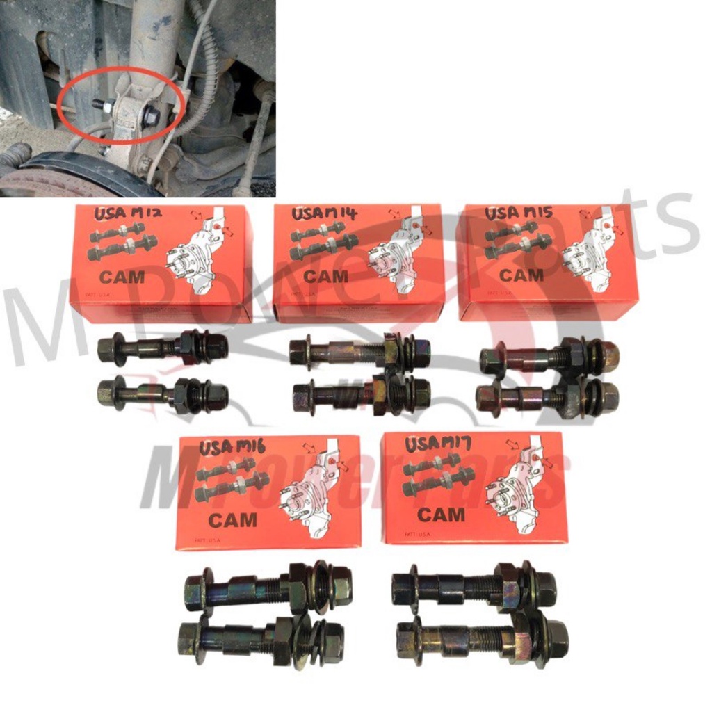 USA HEAVY DUTY Camber Nut Chamber Nut Camber Bolt Skru Chamber Screw ...