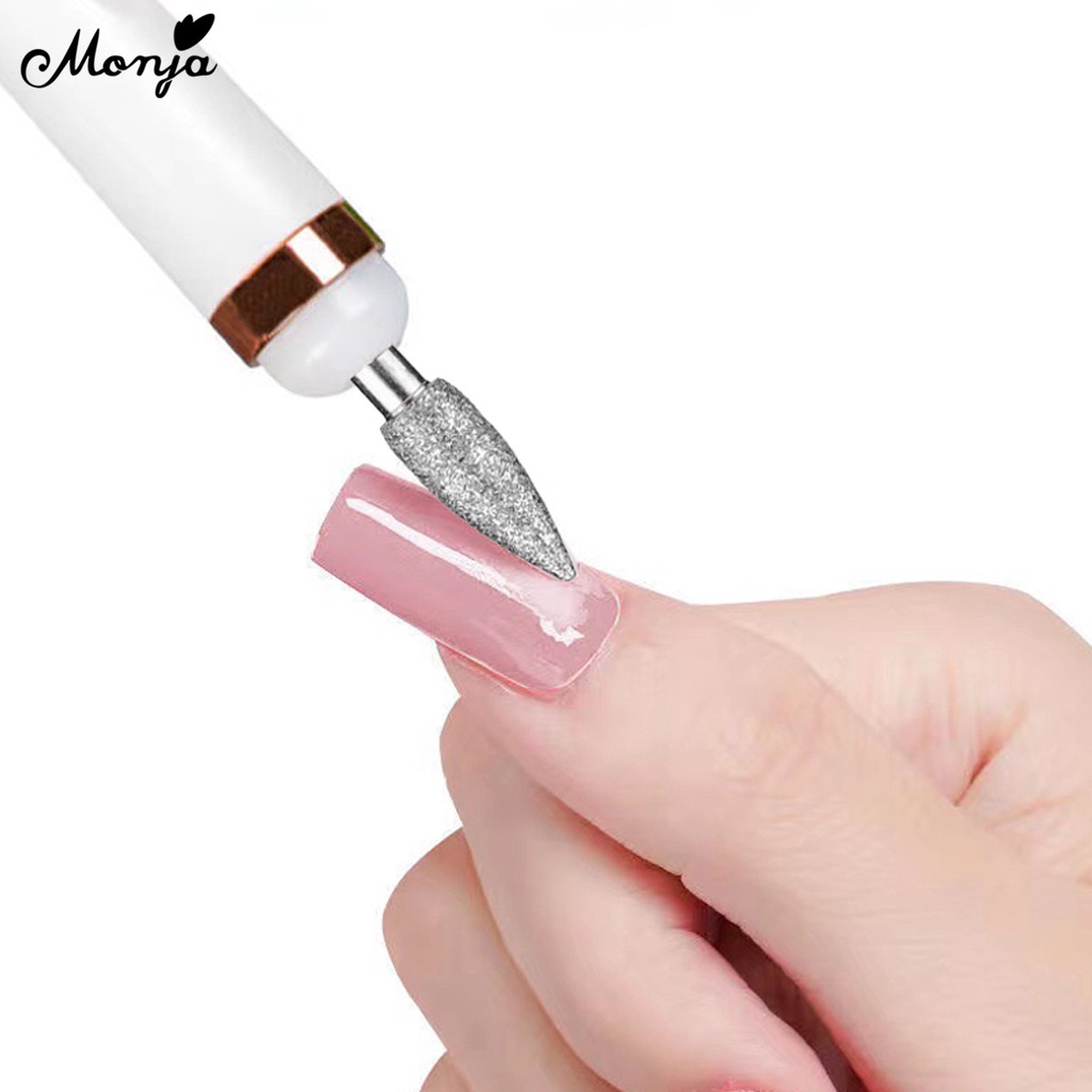 Monja Nail Cuticle Remover Kit Nail Tips Removal Nail Drill Machine ...