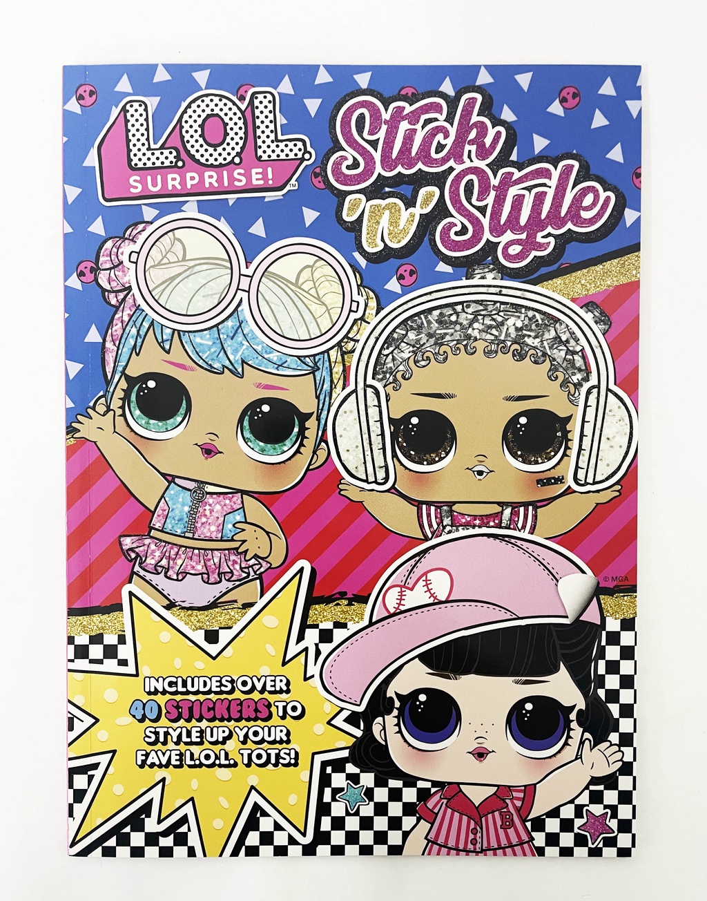 LOL Surprise Sticker Book Activity For Kids With Stick & Style ...