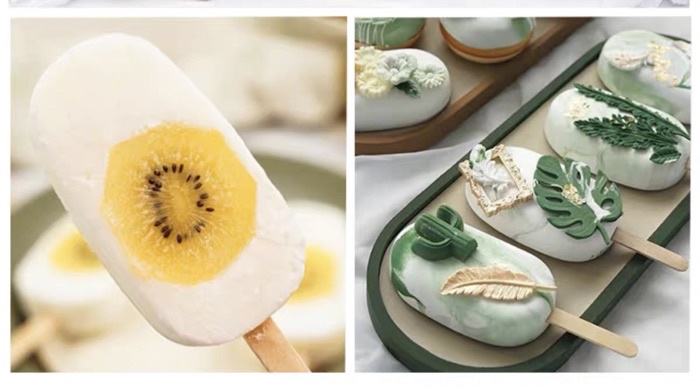 Acuan Silicone Popsicle Mold | Cake Ice Cream Mould | Ais Krim Love Ice ...