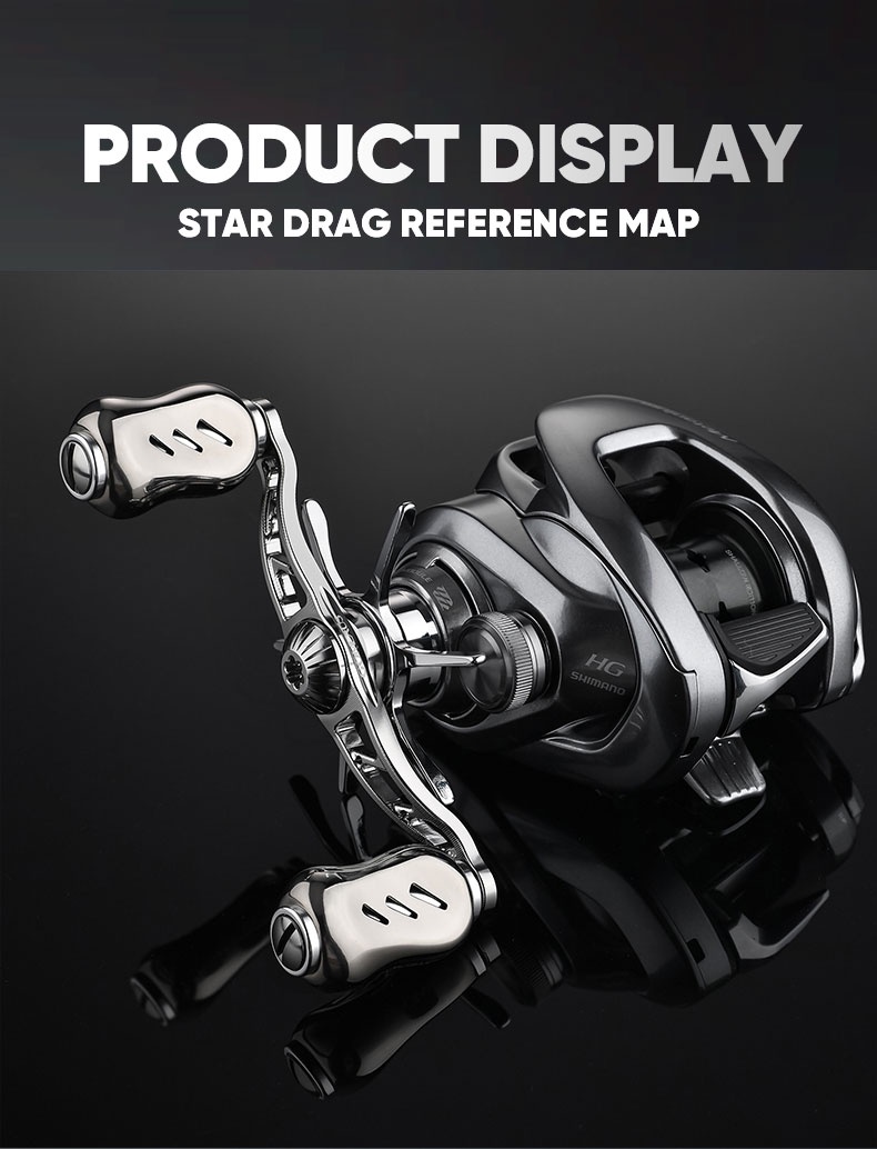 【GOMEXUS】Star Drag 65mm for daiwa Tatula Zillion Shimano Curado SLX ...