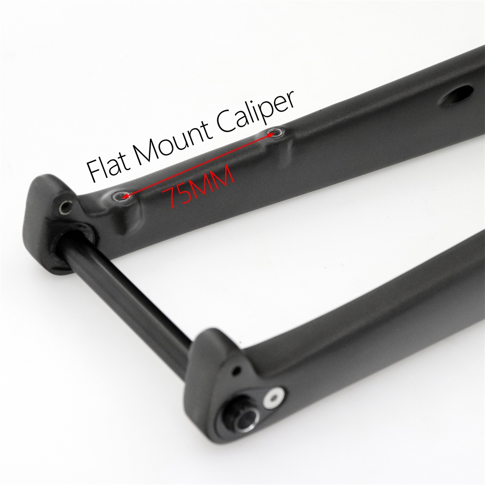 KOCEVLO Carbon Fiber Road Bicycle Front Fork Disc Gravel Fork 1-1/8 ...