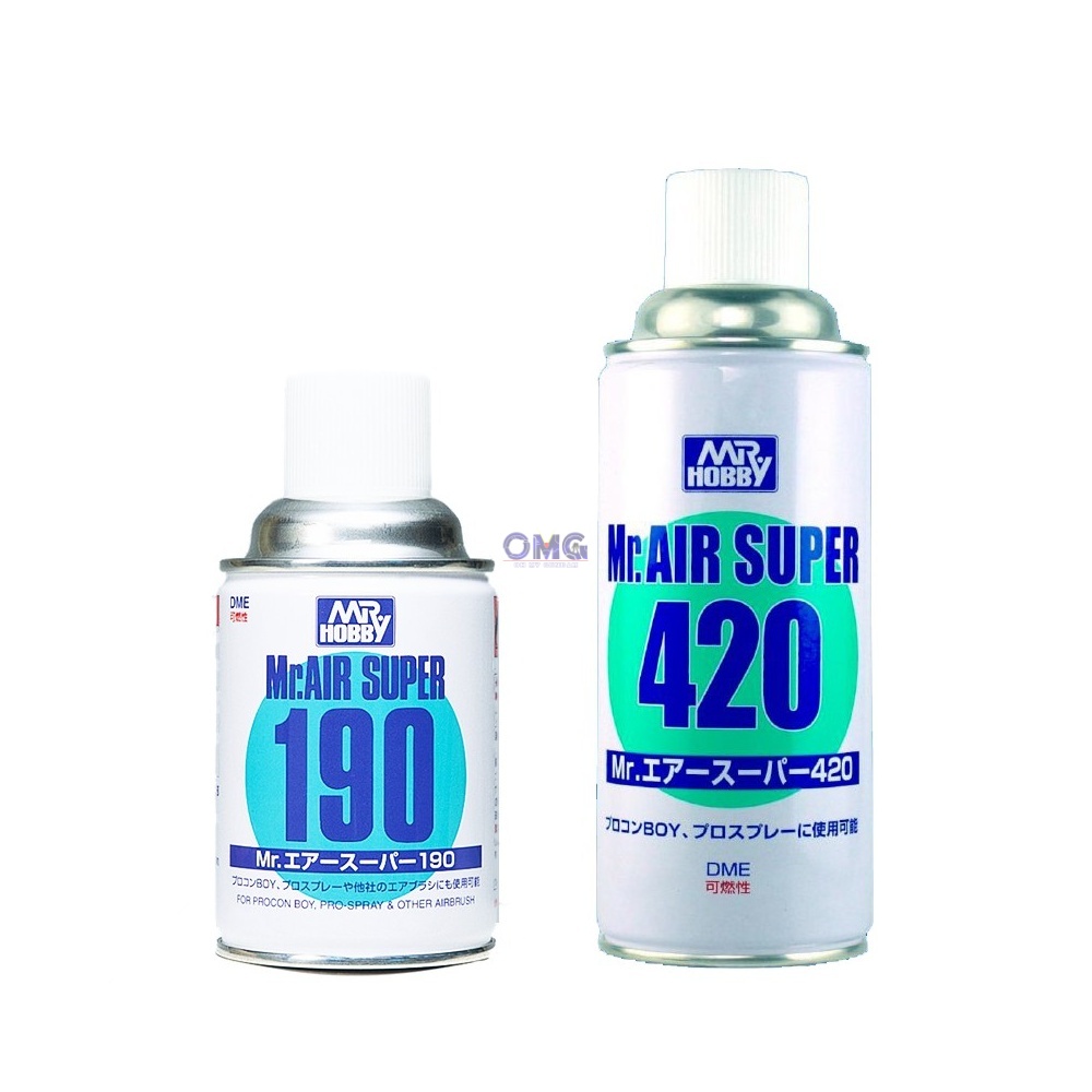 Mr Hobby Mr Air Super 190ml PA148 / 420ml PA200 Gundam Marker Airbrush ...
