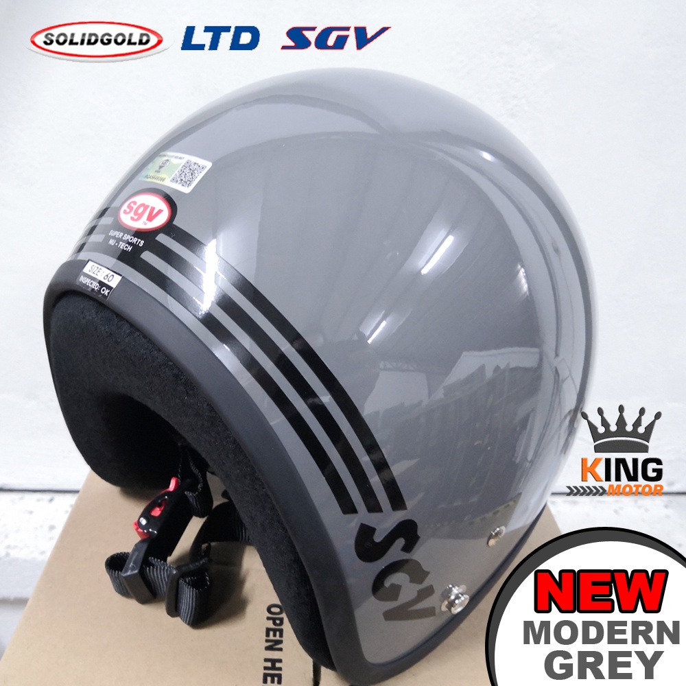 [NEW COLOR] SGV 99 HELMET - MODERN GREY, MODERN PINK, TITAN SILVER ...