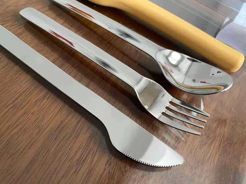 ZPLUS Stainless Steel 304 Travel Pocket Cutlery Set Utensil Set with ...