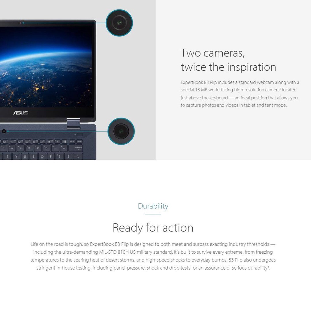 ASUS ExpertBook B3 Flip (B3402FB) i5-1235U/8GB/512GB SSD/14.0” FHD ...