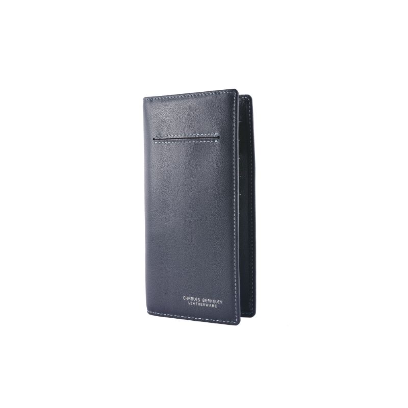 Charles Berkeley Arthur Men's Wallet Genuine Leather Bi-Fold Long ...