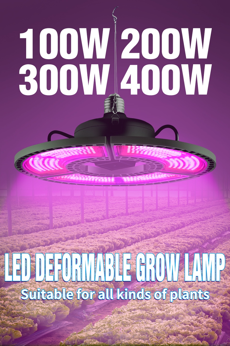 Deformation E27 LED Grow Light Full Spectrum Phytolamp 220V Indoor ...
