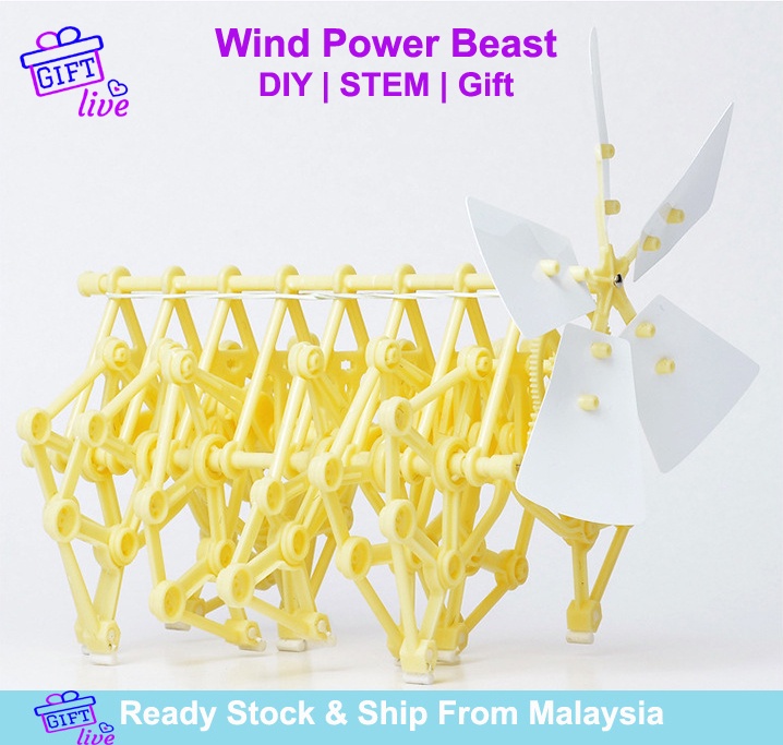 Wind Powered Strandbeast Power beast Model Kit DIY Building Kit ...