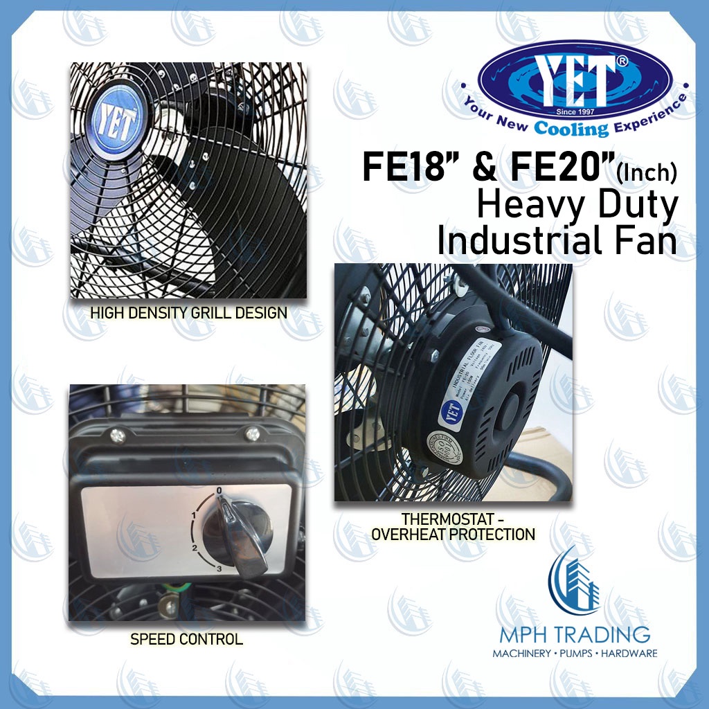YET FE12 FE18 FE20 20G Auto Swing Heavy Duty 12, 18, 20 & 20G Inch ...