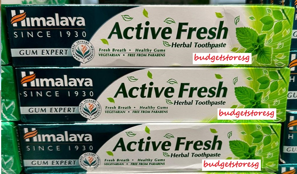Himalaya Active Fresh Herbal Toothpaste -100 grams | Shopee Malaysia