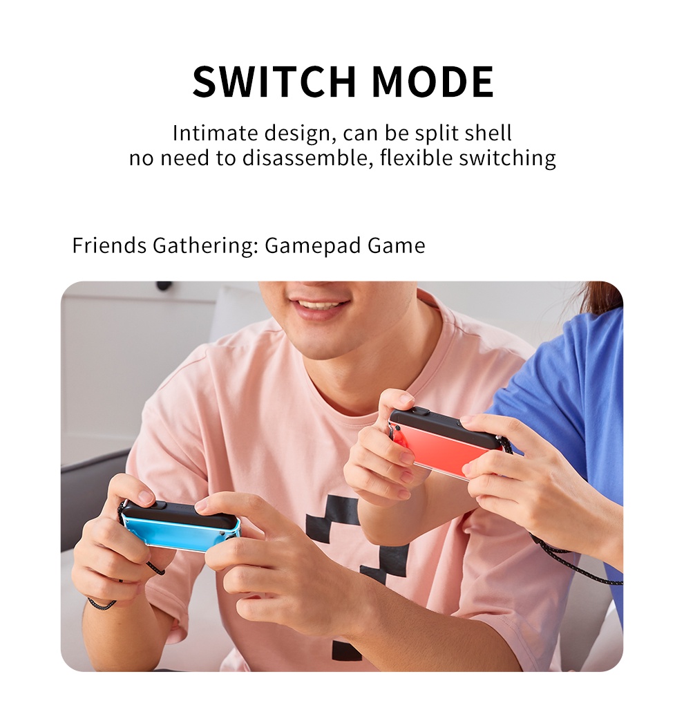 SmartDevil Transparent Protective Case For Nintendo Switch OLED Ultra-thin Split PC Material ...