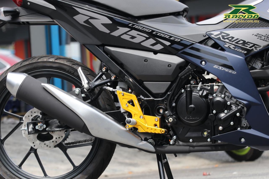 Rapido Footrest Racing SUZUKI Raider 150 Single Footrest Tapak Kaki ...
