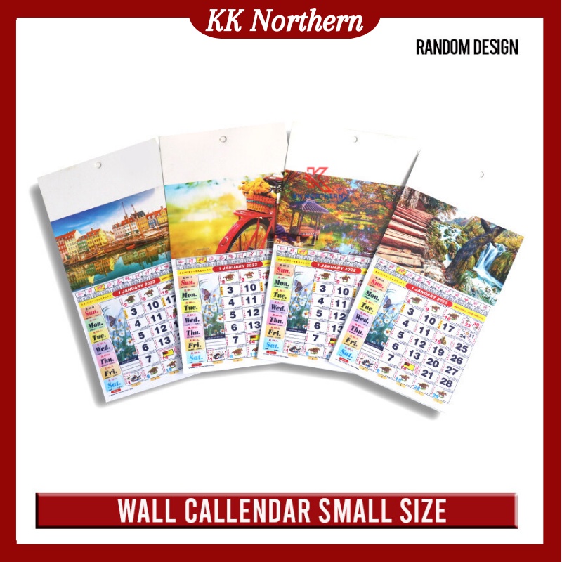Wall Calendar Race Horse Kalendar Kuda 2023 Senarai Cuti Umum 跑马日历 ...