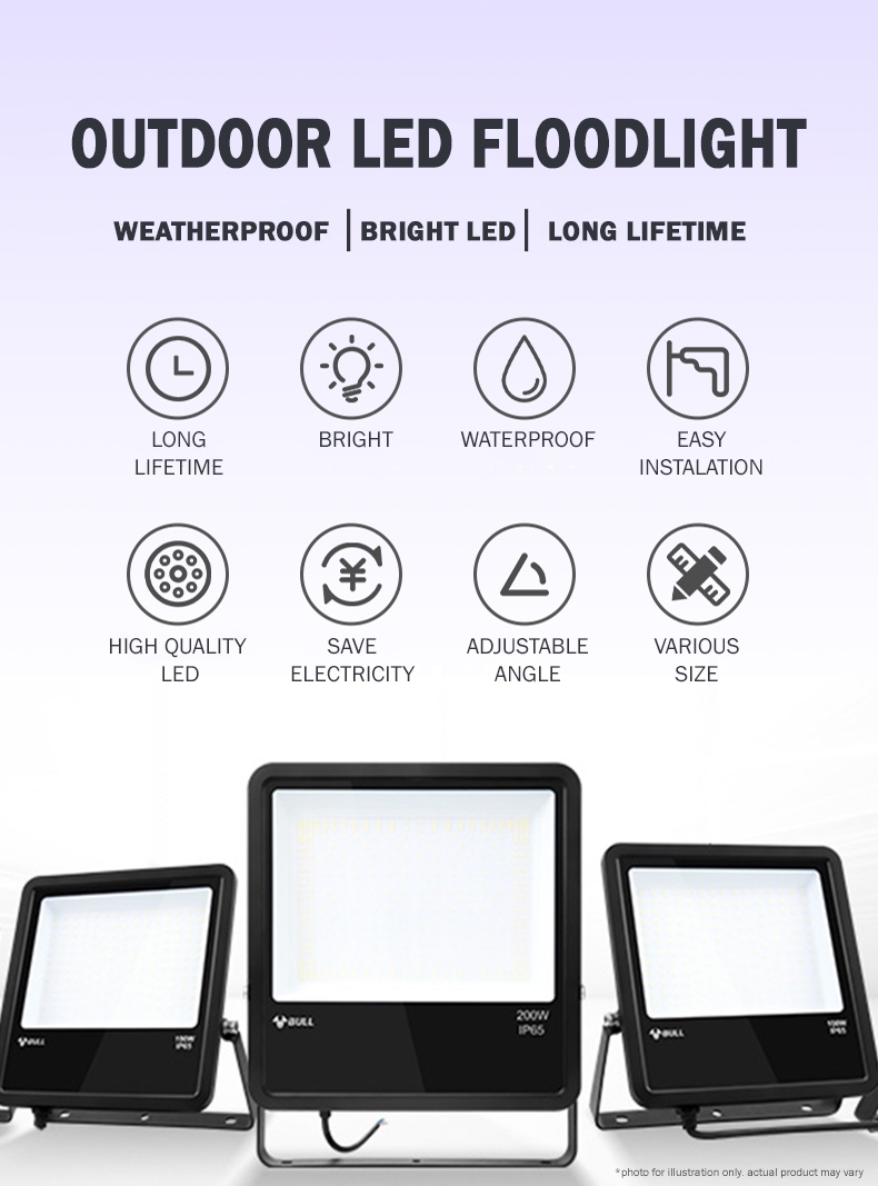 Philips 10w/20w/30w/50w/70w BVC150 Outdoor LED Floodlight IP65 ...