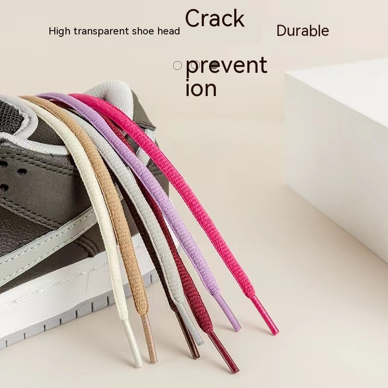 1 Pair COD 120/140CM Semicircle Oval Polyester Colorful Flat Shoelaces ...