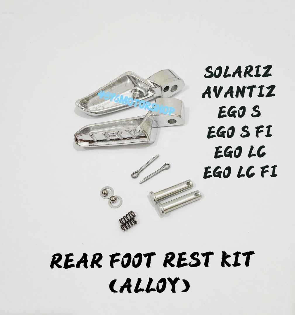 REAR FOOTREST SOLARIZ AVANTIZ EGOS EGO S FI EGO LC FI FOOT REST ...