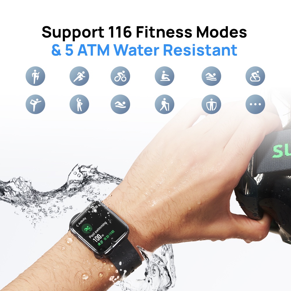 [Ready Stock] Maimo Watch Flow AMOLED Stainless Steel GPS Always-On ...