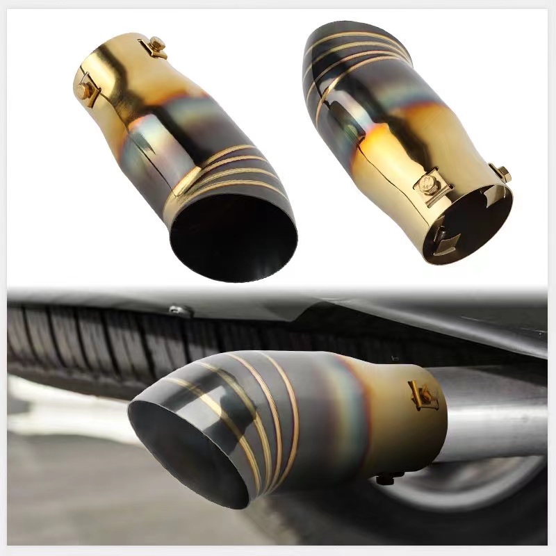 Ekzos tip Titanium Stainless Steel Muffler Exhaust Tail Pipe Axia Myvi ...