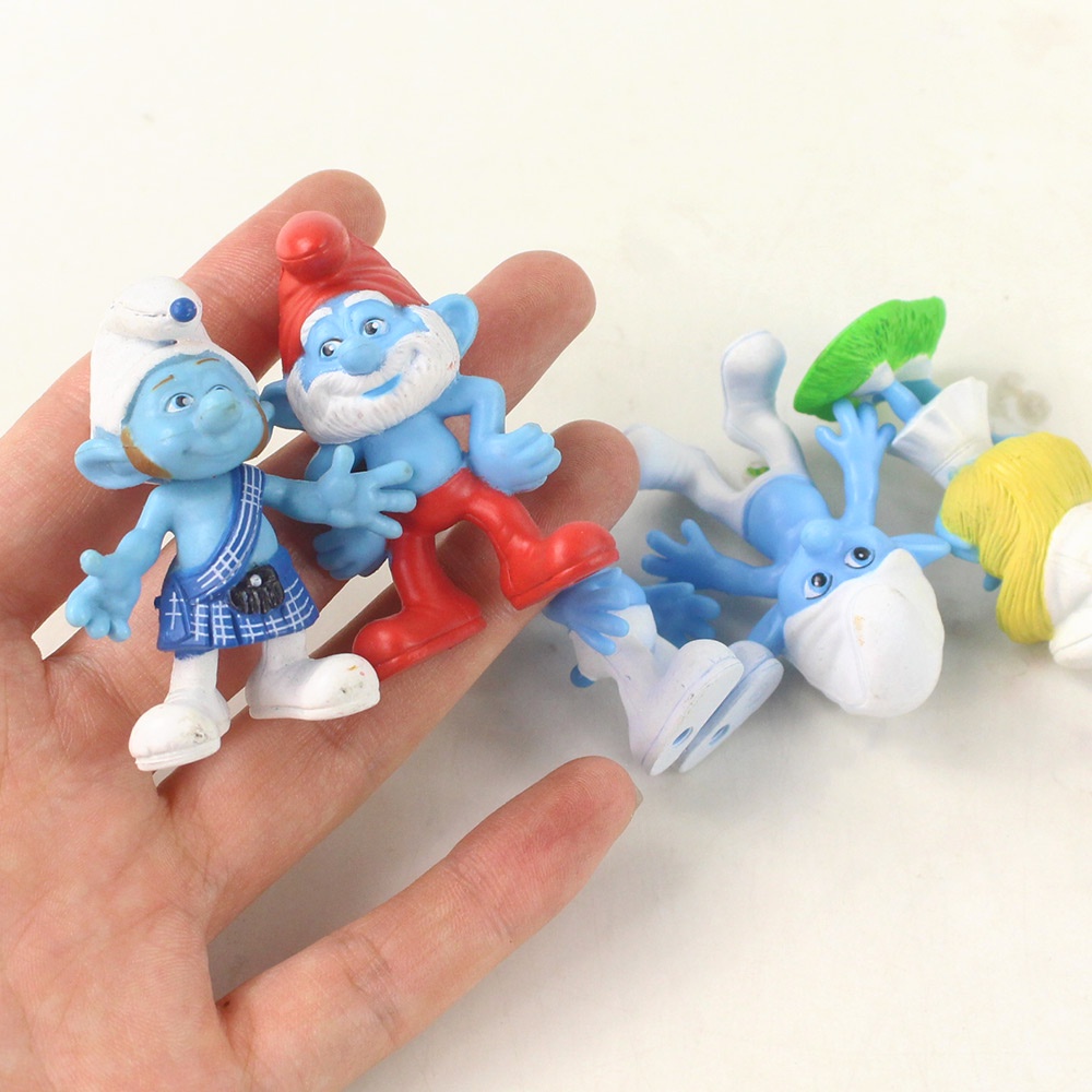 The Smurfs Season Clumsy Smurfette Papa Grouchy Brainy Gargamel ...