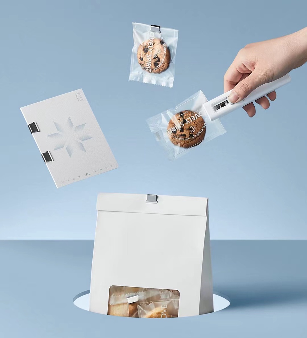 Xiaomi Mijia Kaka Cool Pusher Hand Paper Clipper With 168 Refills Metal ...