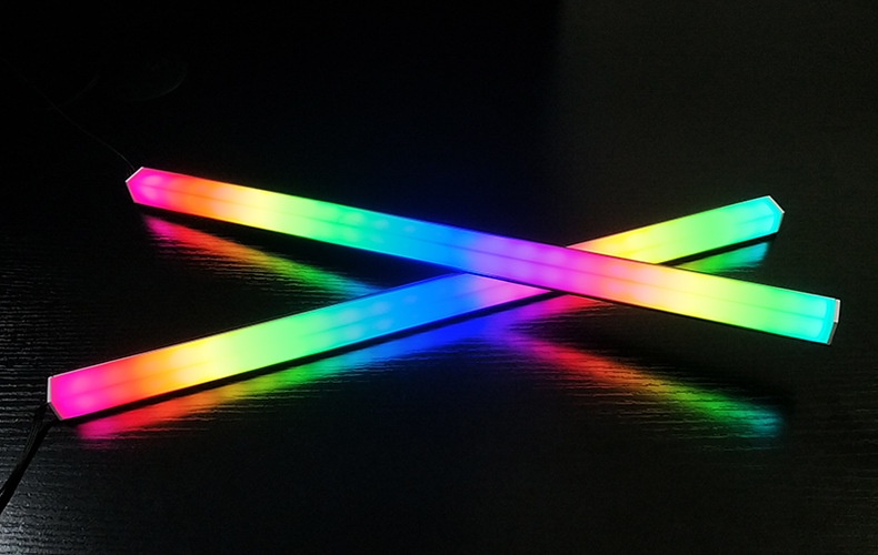 CoolMoon Aluminum ARGB PC Case LED Light Strip Magnetic Computer Light ...