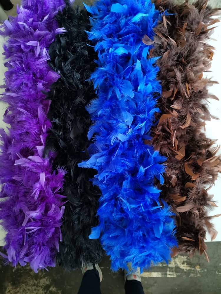 Feather Boa fur Fancy Dress Costume Party Wedding Birthday Turkey ...