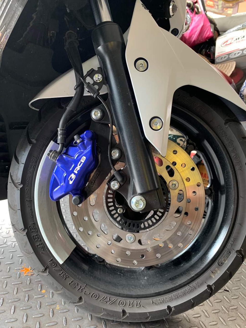 Caliper RCB S-26 Front Yamaha NVX Nmax Racing Boy Brake Caliper Depan ...