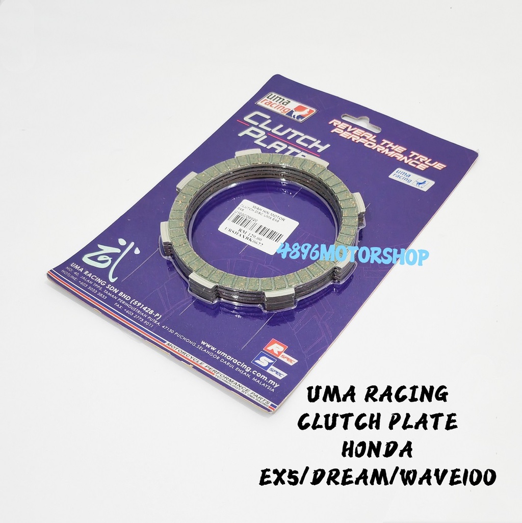 100% ORIGINAL UMA RACING HYPER CLUTCH HONDA EX5 DREAM WAVE CLASS 1 E ...
