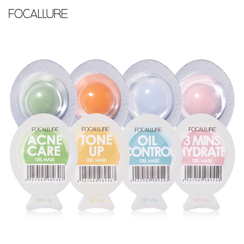 FOCALLURE FASC04 Twin-Core Mask Hydrating Oil Control Acne Care Egg ...