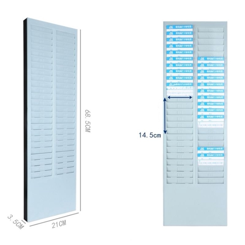 TIMI® Punch Card Rack / Punch Card Holder丨24slot 50slot Punch Card ...