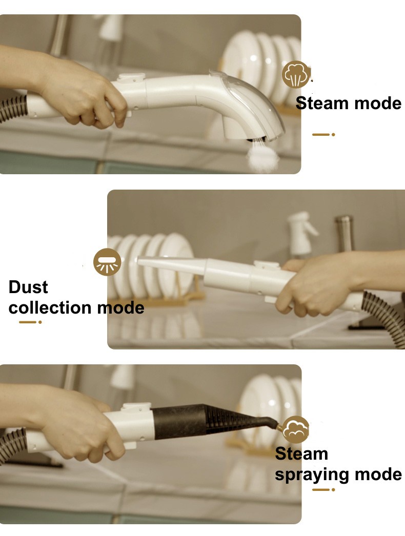 Handheld High Temperature Steam Cleaner Sofa Carpet Curtain Car Vacuum ...