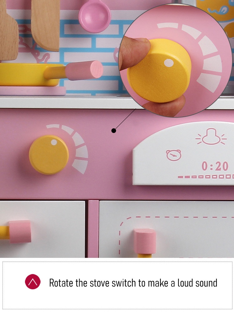 【Japanese Wooden Kitchen Playset】 MB Japanese Kitchen Playset Toys ...