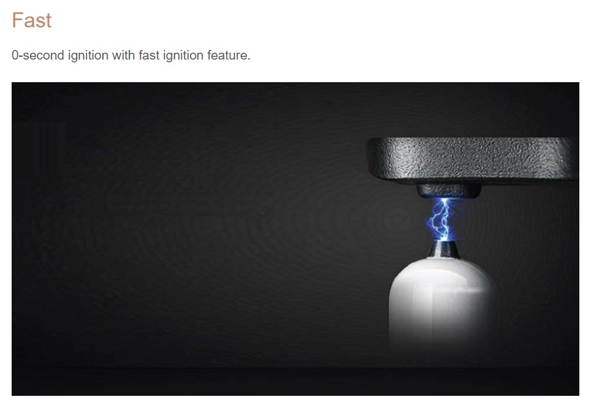 Fotile Super Flame Series 5.0KW Built-in 2 Burner Hob GHG73201 FD2B ...